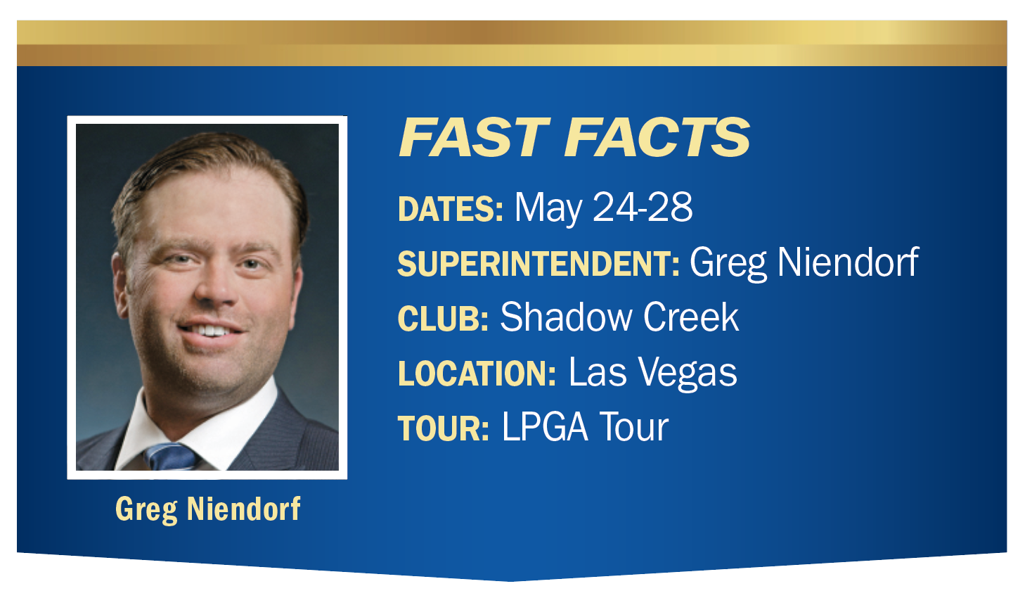 Superintendent Greg Niendorf on hosting the Bank of Hope LPGA Match ...