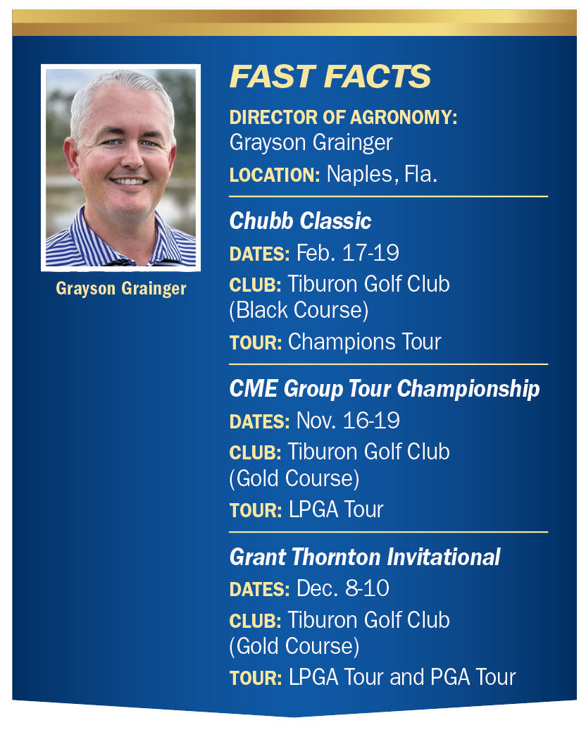 Grayson Grainger from Tiburon GC shares what it takes to host three ...