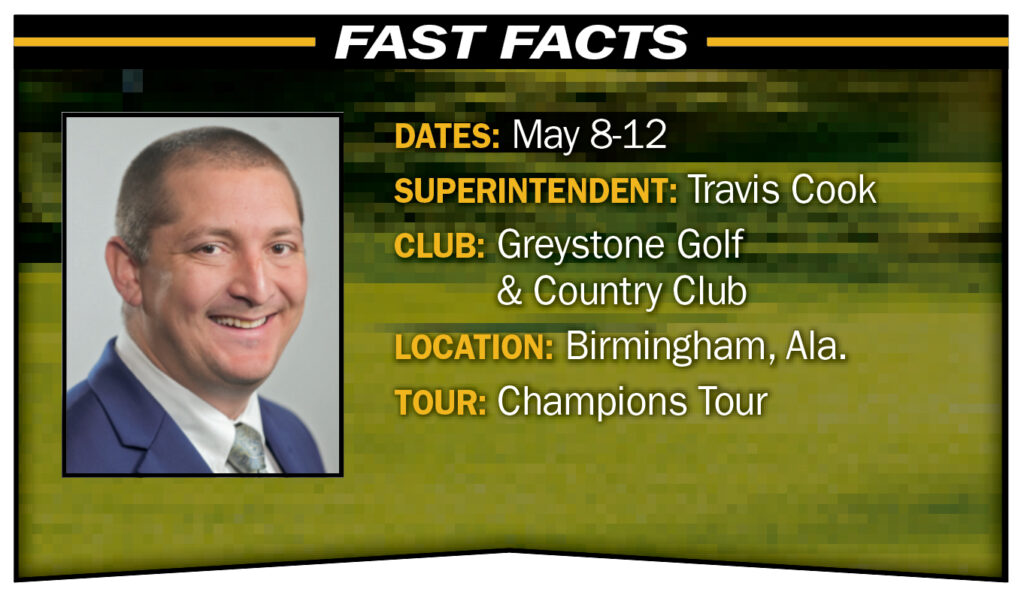 Super Travis Cook gives the scoop on managing the Regions Tradition at Greystone G&CC's | Golfdom