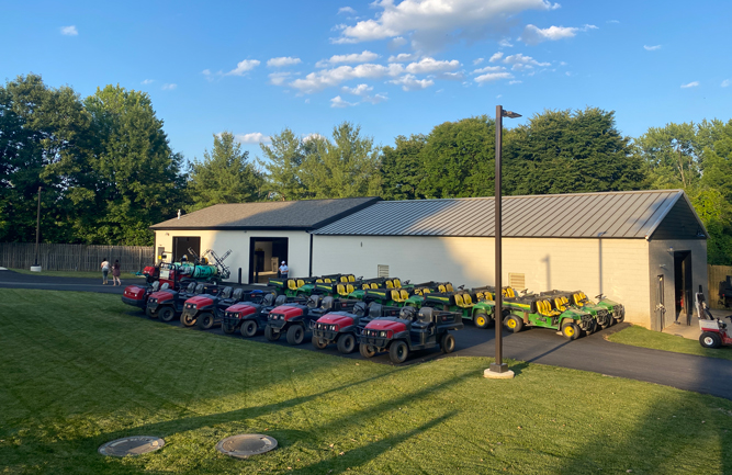 Applebrook Golf Club unveils eco-friendly turf care center | Golfdom