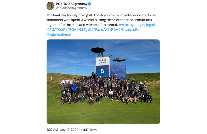 Turf Post of the Month: The 2024 Paris Olympics | Golfdom