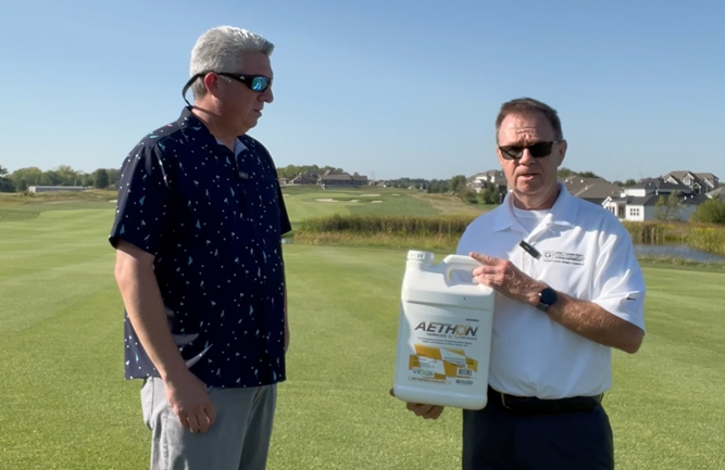 On the course with Dr. Dale: Discovering Aethon Herbicide SL's impact ...
