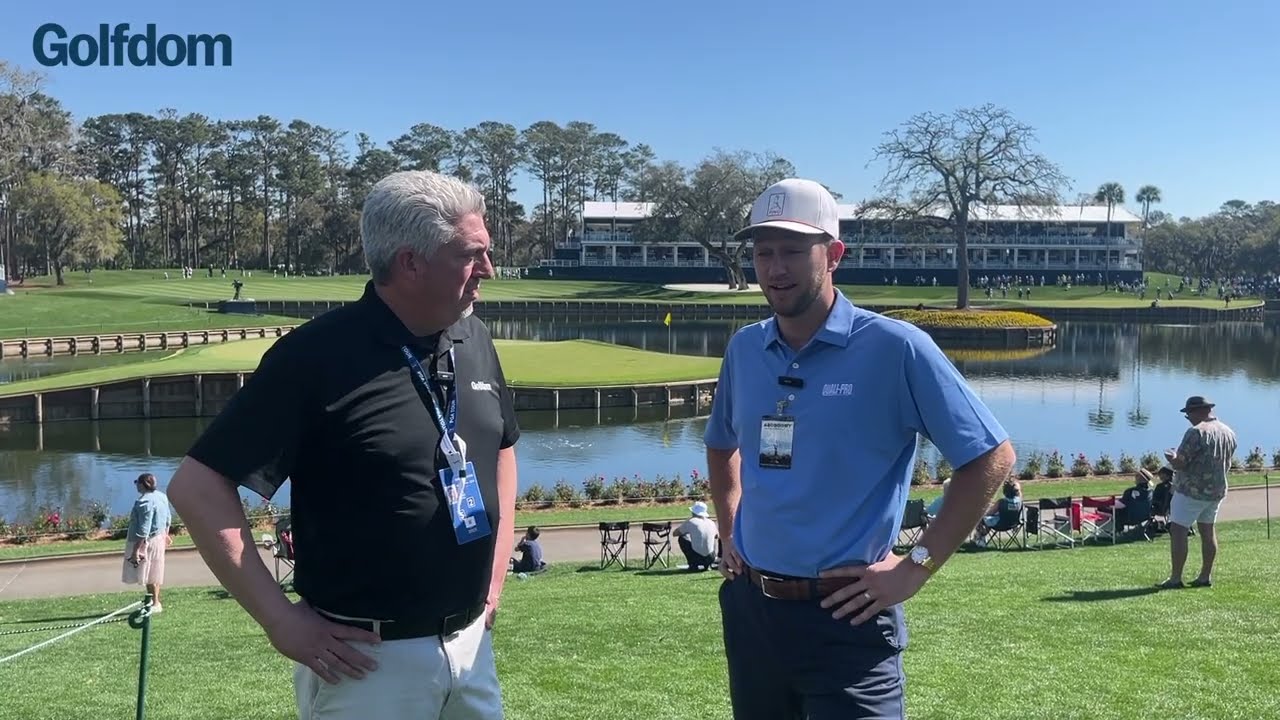 Ryan Karapas from Quali-Pro talks with Seth Jones alongside the iconic ...